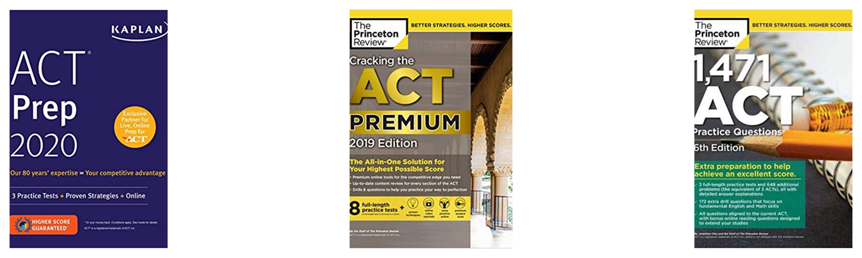 【合格】ACT（American College Test）のおすすめ参考書・テキスト（独学勉強法/対策） | 資格hacker